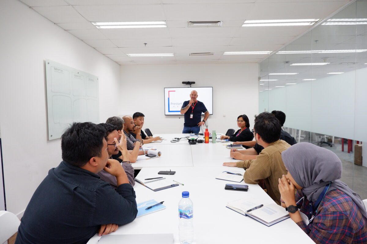 Pre-Start Meetings with Menard Asia & Freyssinet Indonesia Team