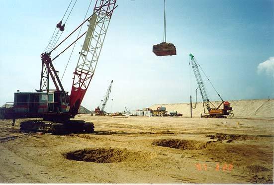 DC and Vibro Compaction for Pasir Panjang Terminal in Singapore