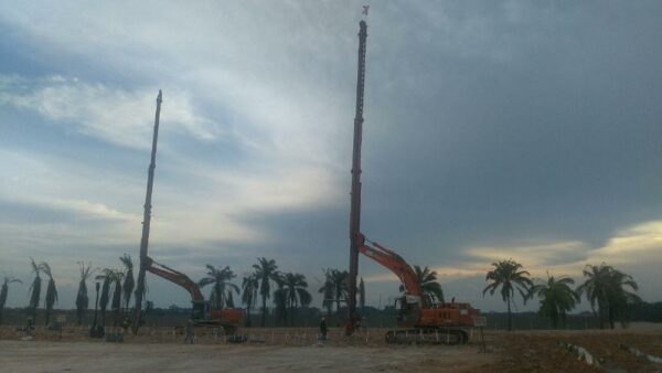 PVD speed up the consolidation period for constructions platforms