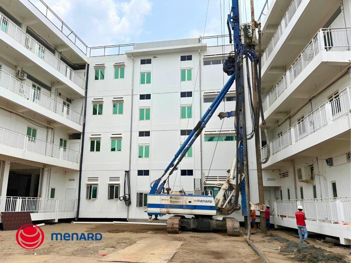 CMC Rigid Inclusions as Alternative Foundation for Bunker Building