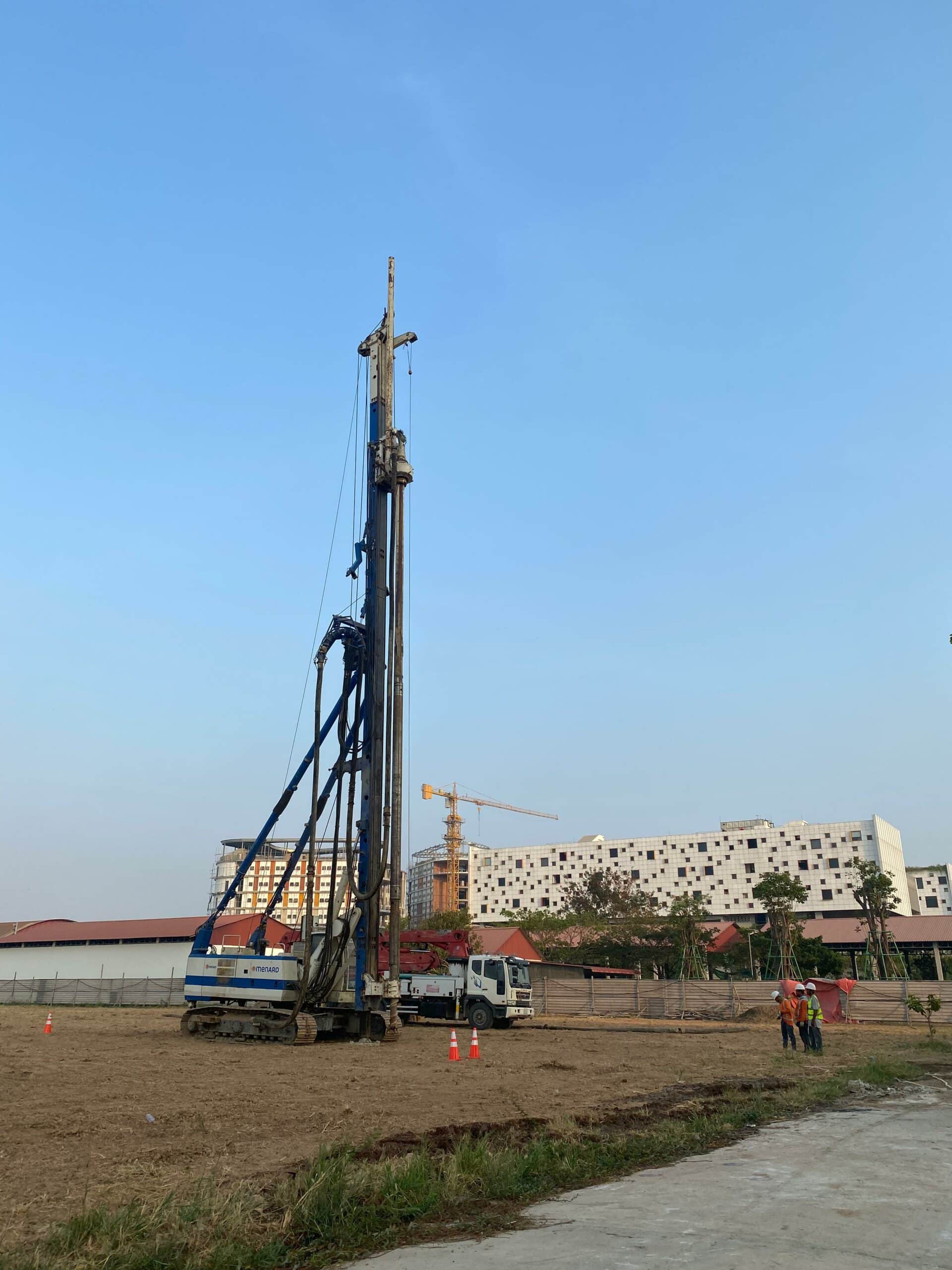 Ground Improvement for Data Center Building in Cambodia